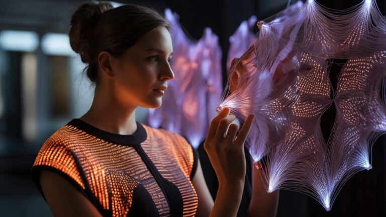 Smart Textiles with Programmable LED Patterns Are Transforming Fashion ...
