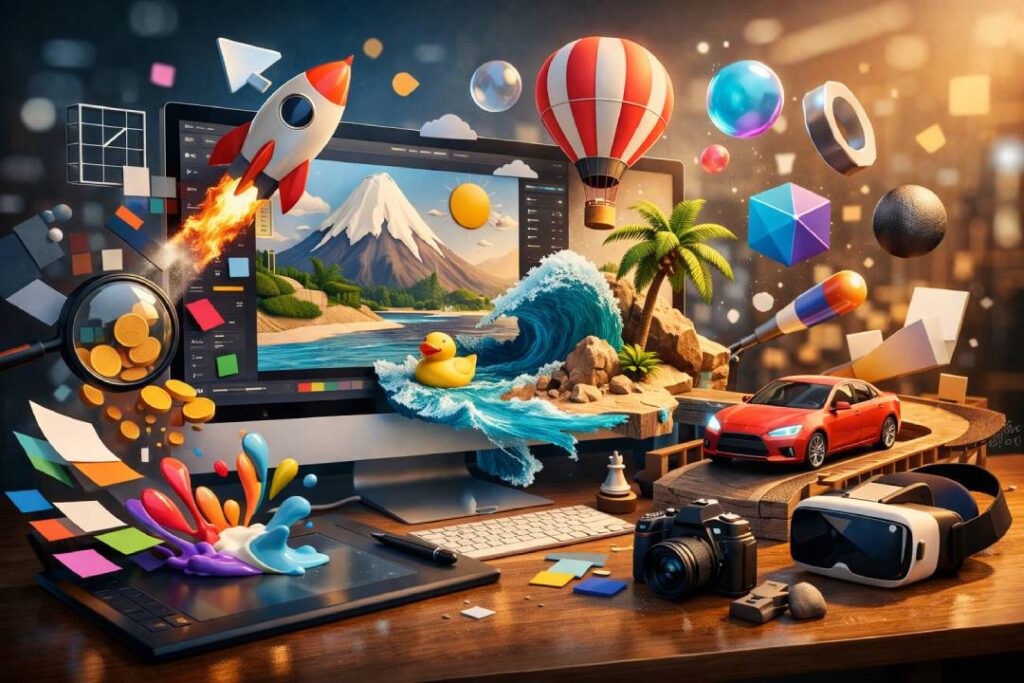 Rise of 3D Design Bringing Realism to Digital Graphics - Mayumiotero